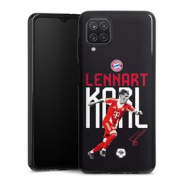 DeinDesign Galaxy A12 Handy Silikon H&uuml;lle Case schwarz Handyh&uuml;lle Fcb Lennart Karl Official Licensed Product