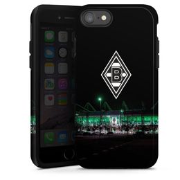DeinDesign iPhone SE (2020) Handy Panzer Handyh&uuml;lle robuste Outdoor H&uuml;lle Schutzh&uuml;lle gl&auml;nzend Borussia M&ouml;nchengladbach Stadium Official Licensed Product Tough 