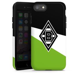 DeinDesign iPhone SE (2022) Handy Panzer Handyh&uuml;lle robuste Outdoor H&uuml;lle Schutzh&uuml;lle gl&auml;nzend Official Licensed Product Borussia M&ouml;nchengladbach Gladbach Tough 