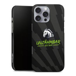 DeinDesign iPhone 16 Pro Max Handy Premium Case Smartphone Handyh&uuml;lle Schutzh&uuml;lle gl&auml;nzend Horse Borussia M&ouml;nchengladbach Official Licensed Product Premium Case