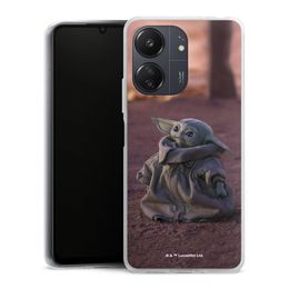 DeinDesign Xiaomi Redmi 13C 4G Handy Silikon H&uuml;lle Case transparent Handyh&uuml;lle The Child Star Wars Baby Yoda Silikon Case