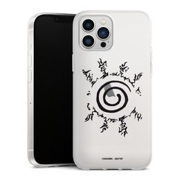 DeinDesign iPhone 13 Pro Max Handy Silikon H&uuml;lle Case transparent Handyh&uuml;lle Naruto Shippuden Siegel Uzumaki Silikon Case