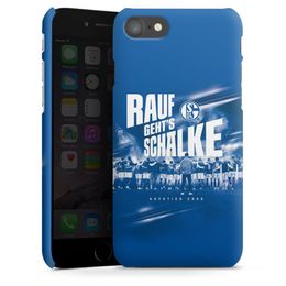 DeinDesign iPhone SE (2020) Handy Premium Case Smartphone Handyh&uuml;lle Schutzh&uuml;lle matt Official Licensed Product Ascent Fc Schalke 04 Premium Case