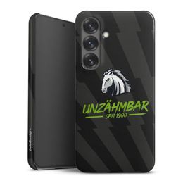 DeinDesign Galaxy S25 Handy Premium Case Smartphone Handyh&uuml;lle Schutzh&uuml;lle gl&auml;nzend Horse Borussia M&ouml;nchengladbach Official Licensed Product Premium Case