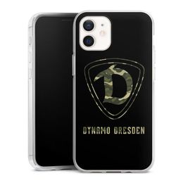 DeinDesign iPhone 12 Handy Silikon H&uuml;lle Case transparent Handyh&uuml;lle Sgd Official Licensed Product Sg Dynamo Dresden Silikon Case