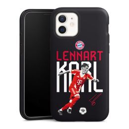 DeinDesign iPhone 12 mini Handy Panzer Handyh&uuml;lle robuste Outdoor H&uuml;lle Schutzh&uuml;lle matt Fcb Lennart Karl Official Licensed Product Tough Case