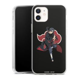 DeinDesign iPhone 12 Handy Silikon H&uuml;lle Case transparent Handyh&uuml;lle Official Licensed Product Naruto Shippuden Itachi Uchiha Silikon Case