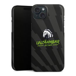 DeinDesign iPhone 15 Plus Handy Premium Case Smartphone Handyh&uuml;lle Schutzh&uuml;lle gl&auml;nzend Horse Borussia M&ouml;nchengladbach Official Licensed Product Premium Case
