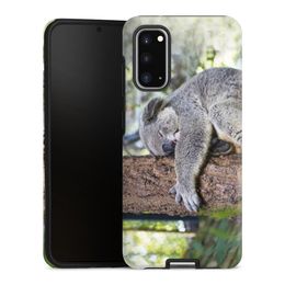 DeinDesign Galaxy S20 Handy Panzer Handyh&uuml;lle robuste Outdoor H&uuml;lle Schutzh&uuml;lle matt Koala Bear Australia Tree Tough Case
