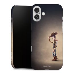 DeinDesign iPhone 16 Plus Handy Premium Case Smartphone Handyh&uuml;lle Schutzh&uuml;lle matt Disney Pixar Toy Story Woody Premium Case