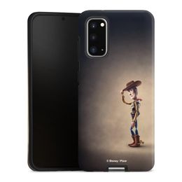 DeinDesign Galaxy S20 Handy Panzer Handyh&uuml;lle robuste Outdoor H&uuml;lle Schutzh&uuml;lle matt Disney Pixar Toy Story Woody Tough Case