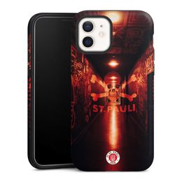 DeinDesign iPhone 12 Handy Panzer Handyh&uuml;lle robuste Outdoor H&uuml;lle Schutzh&uuml;lle matt Official Licensed Product Fc St. Pauli Tough Case