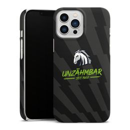 DeinDesign iPhone 13 Pro Max Handy Premium Case Smartphone Handyh&uuml;lle Schutzh&uuml;lle matt Horse Borussia M&ouml;nchengladbach Official Licensed Product Premium Case