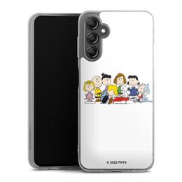 DeinDesign Galaxy A14 5G Handy Silikon H&uuml;lle Case transparent Handyh&uuml;lle Merchandise Kindheit Peanuts Silikon Case