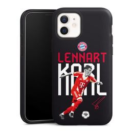 DeinDesign iPhone 12 Handy Panzer Handyh&uuml;lle robuste Outdoor H&uuml;lle Schutzh&uuml;lle matt Fcb Lennart Karl Official Licensed Product Tough Case