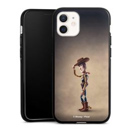 DeinDesign iPhone 12 mini Handy Silikon H&uuml;lle Case schwarz Handyh&uuml;lle Disney Pixar Toy Story Woody