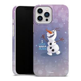 DeinDesign iPhone 13 Pro Max Handy Premium Case Smartphone Handyh&uuml;lle Schutzh&uuml;lle matt Frozen Olaf Official Licensed Product Frozen Premium Case
