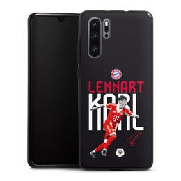 DeinDesign Huawei P30 Pro Handy Silikon H&uuml;lle Case schwarz Handyh&uuml;lle Official Licensed Product Fcb Lennart Karl