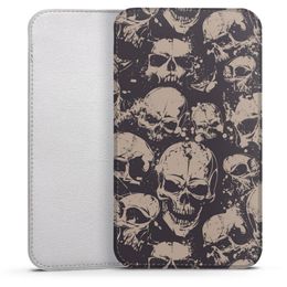 DeinDesign iPhone 16 Pro Max Handy H&uuml;lle Tasche Sleeve Socke Schutzh&uuml;lle Totenkopf Halloween Gothic Sleeve