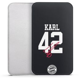 DeinDesign iPhone 16 Pro Max Handy H&uuml;lle Tasche Sleeve Socke Schutzh&uuml;lle Merchandise Fc Bayern M&uuml;nchen Lennart Karl Sleeve