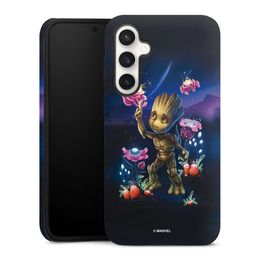 DeinDesign Galaxy S23 FE Handy Panzer Handyh&uuml;lle robuste Outdoor H&uuml;lle Schutzh&uuml;lle gl&auml;nzend Baby Groot Marvel Guardians Of The Galaxy Tough Case