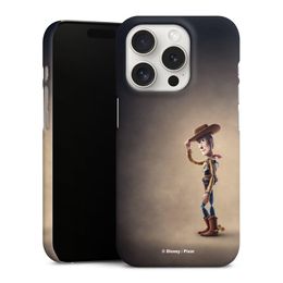 DeinDesign iPhone 15 Pro Handy Premium Case Smartphone Handyh&uuml;lle Schutzh&uuml;lle matt Disney Pixar Toy Story Woody Premium Case