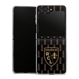 DeinDesign Galaxy Z Flip 5 Handy Hard Case Schutzh&uuml;lle transparent Smartphone Handy H&uuml;lle Rcl Soccer Jersey Hard Case