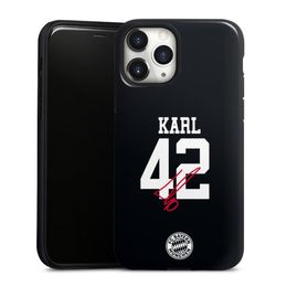 DeinDesign iPhone 11 Pro Handy Panzer Handyh&uuml;lle robuste Outdoor H&uuml;lle Schutzh&uuml;lle gl&auml;nzend Merchandise Lennart Karl Fc Bayern M&uuml;nchen Tough Case