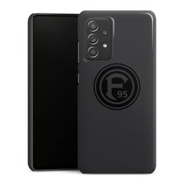 DeinDesign Galaxy A52s 5G Handy Premium Case Smartphone Handyh&uuml;lle Schutzh&uuml;lle gl&auml;nzend Logo F95 Fortuna D&uuml;sseldorf Premium Case
