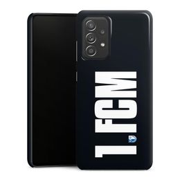 DeinDesign Galaxy A52s 5G Handy Premium Case Smartphone Handyh&uuml;lle Schutzh&uuml;lle gl&auml;nzend Official Licensed Product 1. Fc Magdeburg 1. Fcm Premium Case
