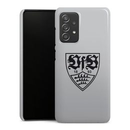 DeinDesign Galaxy A52s 5G Handy Premium Case Smartphone Handyh&uuml;lle Schutzh&uuml;lle gl&auml;nzend Vfb Stuttgart Official Licensed Product Logo Premium Case