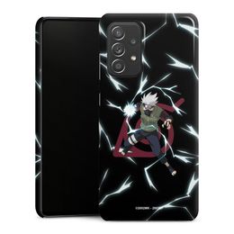 DeinDesign Galaxy A52s 5G Handy Premium Case Smartphone Handyh&uuml;lle Schutzh&uuml;lle gl&auml;nzend Kakashi Naruto Shippuden Official Licensed Product Premium Case