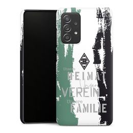 DeinDesign Galaxy A52s 5G Handy Premium Case Smartphone Handyh&uuml;lle Schutzh&uuml;lle gl&auml;nzend Official Licensed Product Borussia M&ouml;nchengladbach Statement Premium Case