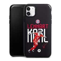 DeinDesign iPhone 11 Handy Silikon H&uuml;lle Case schwarz Handyh&uuml;lle Fcb Lennart Karl Official Licensed Product