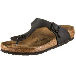 Birkenstock Gizeh Sandalen - Gr&ouml;&szlig;e 38 - schwarz