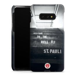 DeinDesign Galaxy S10e Handy Premium Case Smartphone Handyh&uuml;lle Schutzh&uuml;lle matt Fc St. Pauli Official Licensed Product Merchandise Premium Case