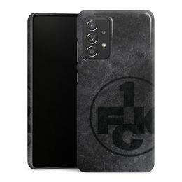 DeinDesign Galaxy A52s 5G Handy Premium Case Smartphone Handyh&uuml;lle Schutzh&uuml;lle gl&auml;nzend Concrete 1. Fc Kaiserslautern 1. Fck Premium Case