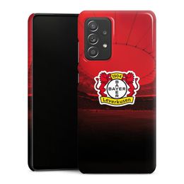 DeinDesign Galaxy A52s 5G Handy Premium Case Smartphone Handyh&uuml;lle Schutzh&uuml;lle gl&auml;nzend Official Licensed Product Stadium Bayer 04 Leverkusen Premium Case