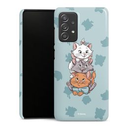 DeinDesign Galaxy A52s 5G Handy Premium Case Smartphone Handyh&uuml;lle Schutzh&uuml;lle gl&auml;nzend Cat Disney Aristocats Premium Case