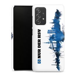 DeinDesign Galaxy A52s 5G Handy Premium Case Smartphone Handyh&uuml;lle Schutzh&uuml;lle gl&auml;nzend Hsv Official Licensed Product Bundesliga Premium Case