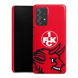 DeinDesign Galaxy A52s 5G Handy Premium Case Smartphone Handyh&uuml;lle Schutzh&uuml;lle gl&auml;nzend Devil 1. Fc Kaiserslautern 1. Fck Premium Case