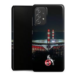 DeinDesign Galaxy A52s 5G Handy Premium Case Smartphone Handyh&uuml;lle Schutzh&uuml;lle gl&auml;nzend Stadium 1. Fc K&ouml;ln Official Licensed Product Premium Case