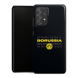 DeinDesign Galaxy A52s 5G Handy Premium Case Smartphone Handyh&uuml;lle Schutzh&uuml;lle gl&auml;nzend Official Licensed Product Bvb Borussia Dortmund Premium Case
