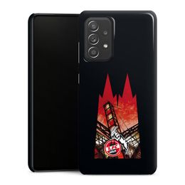 DeinDesign Galaxy A52s 5G Handy Premium Case Smartphone Handyh&uuml;lle Schutzh&uuml;lle gl&auml;nzend Official Licensed Product 1. Fc K&ouml;ln Cologne Cathedral Premium Case