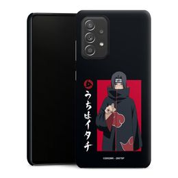DeinDesign Galaxy A52s 5G Handy Premium Case Smartphone Handyh&uuml;lle Schutzh&uuml;lle matt Official Licensed Product Naruto Shippuden Itachi Uchiha Premium Case