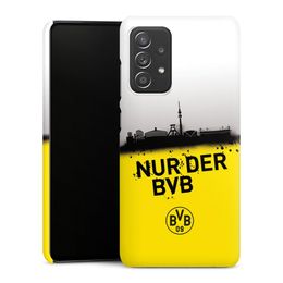 DeinDesign Galaxy A52s 5G Handy Premium Case Smartphone Handyh&uuml;lle Schutzh&uuml;lle gl&auml;nzend Statement Borussia Dortmund Bvb Premium Case