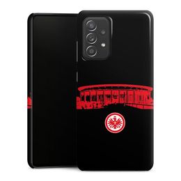 DeinDesign Galaxy A52s 5G Handy Premium Case Smartphone Handyh&uuml;lle Schutzh&uuml;lle gl&auml;nzend Eintracht Frankfurt Official Licensed Product Stadium Premium Case
