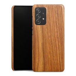 DeinDesign Galaxy A52s 5G Handy Premium Case Smartphone Handyh&uuml;lle Schutzh&uuml;lle gl&auml;nzend Wooden Look Larch Wood Premium Case