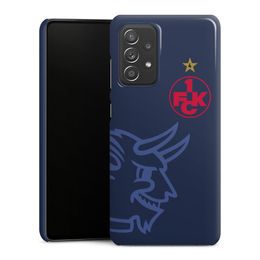 DeinDesign Galaxy A52s 5G Handy Premium Case Smartphone Handyh&uuml;lle Schutzh&uuml;lle gl&auml;nzend Logo 1. Fck 1. Fc Kaiserslautern Premium Case