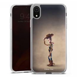 DeinDesign iPhone Xr Handy Silikon H&uuml;lle Case transparent Handyh&uuml;lle Disney Pixar Toy Story Woody Silikon Case